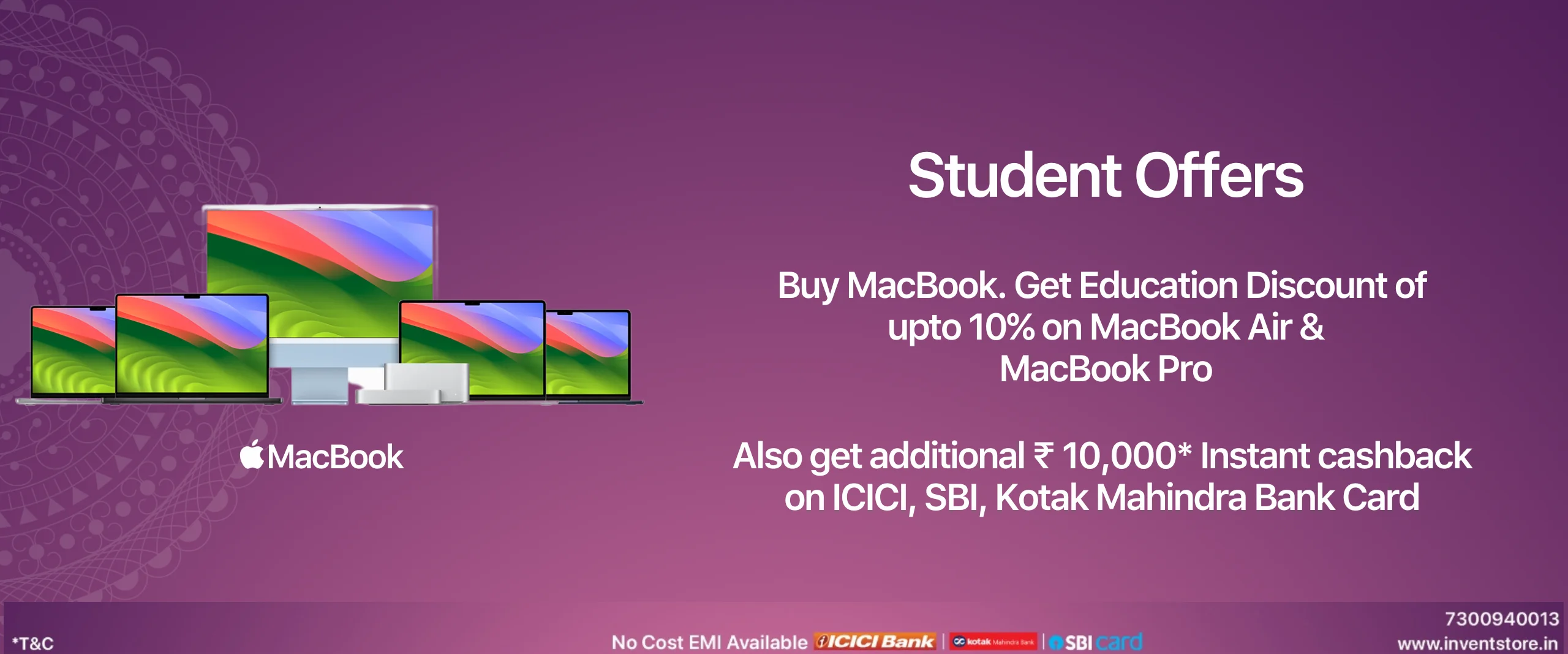 Student Offer - iNvent Store